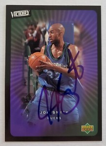 Joe Smith Signed 2003 Upper Deck Victory #56 Card Timberwolves NBA RAD ...