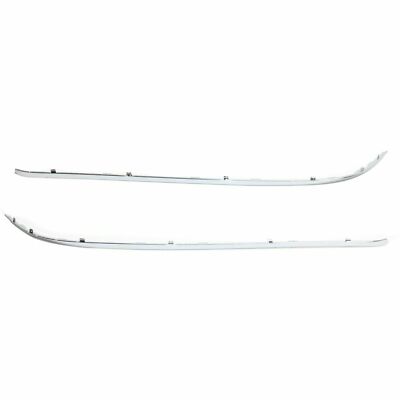 New Rear Set of 2 LH & RH Side Bumper Molding Fits BMW 750i 750Li 760i ...