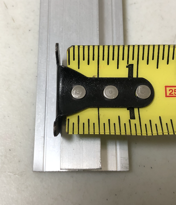 Aluminum Divider H Channel 48" Long Mill Finish - Sheet Divider Up To 1 ...