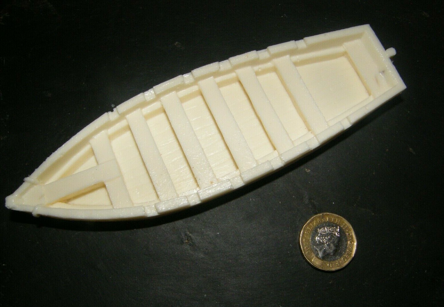 28mm waterline rowing boat diorama model ship wargames Napoleonic WW1 ...