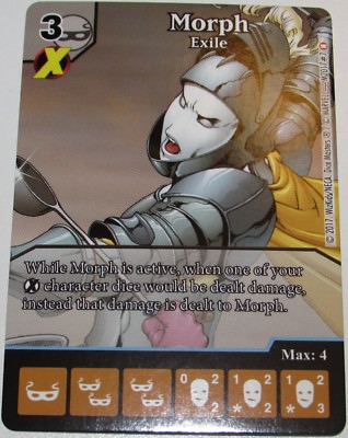 MORPH: EXILE M2017 #7 Exiles Marvel Dice Masters Monthly full art OP | eBay