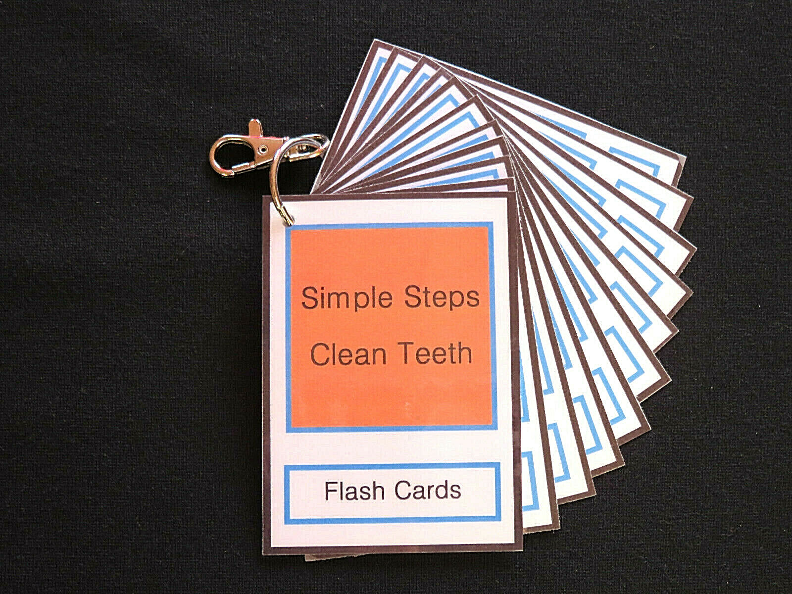 SIMPLE STEPS Cleaning Teeth - Autism PECS ADHD Dementia SEN Visual ...