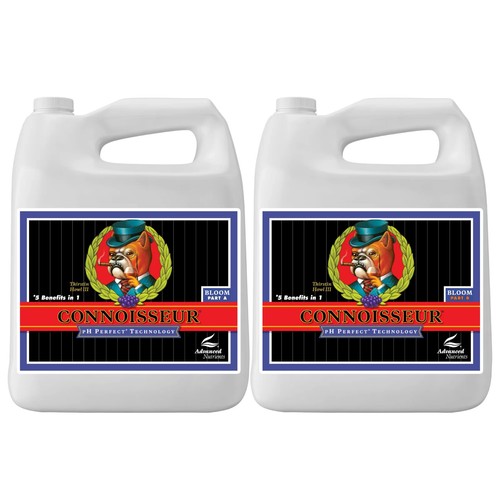 Advanced Nutrients Connoisseur Bloom Set - A & B 2-Part Base Nutrient ...