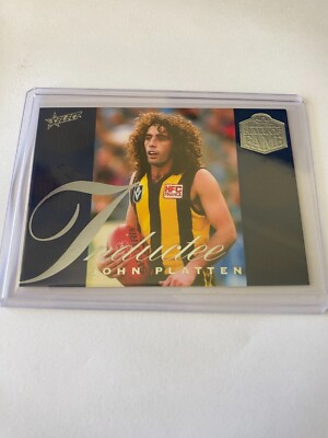 AFL 2024 Legacy Ultimate Hall of Fame inductee John Platten 54/110 ...