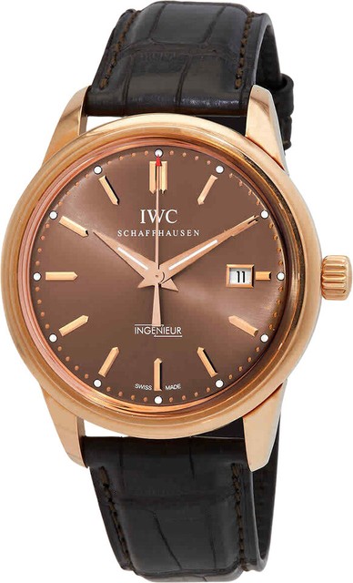 IWC Ingenieur Brown Men's Watch - IW323312 for sale online | eBay