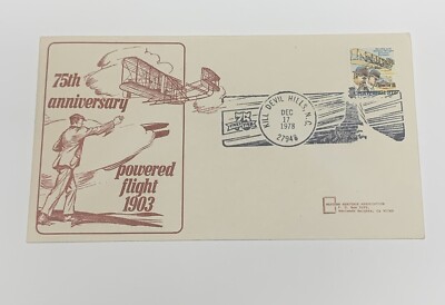 75 Anniversary Powered Flight Mail Cover 1978 | eBay