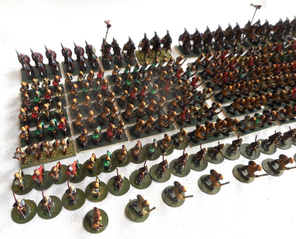 Painted 15mm Ostrogoth Visigoth Army. DBM DBA FoG. 250+ Metal ...