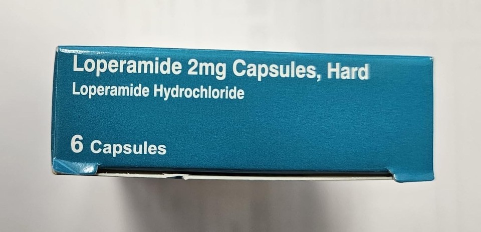 Loperamide Hydrochloride 2mg Capsules Rapid Diarrhoea Relief - Pack of ...