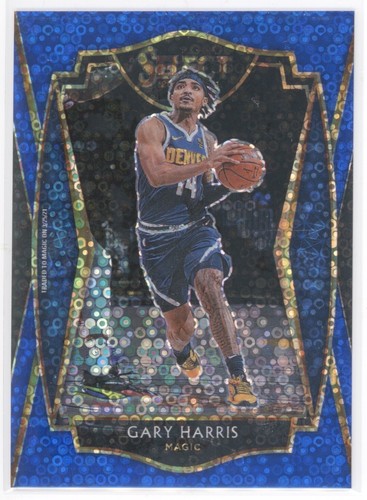 GARY HARRIS 2020-21 PANINI SELECT FAST BREAK BLUE DISCO PRIZM #7/25 | eBay