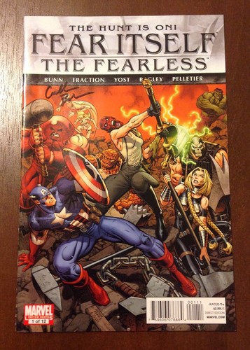 Fear Itself: The Fearless #1 -- Signed by Cullen Bunn! | eBay