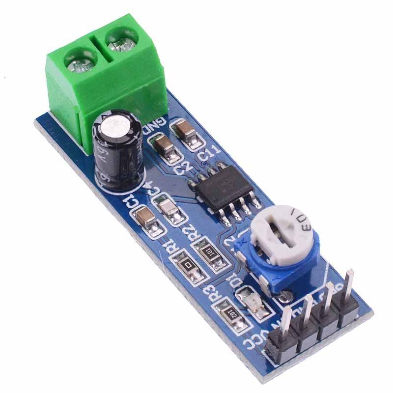 LM386 Audio Amplifier Board 200 Gain amplifier Module Power | eBay