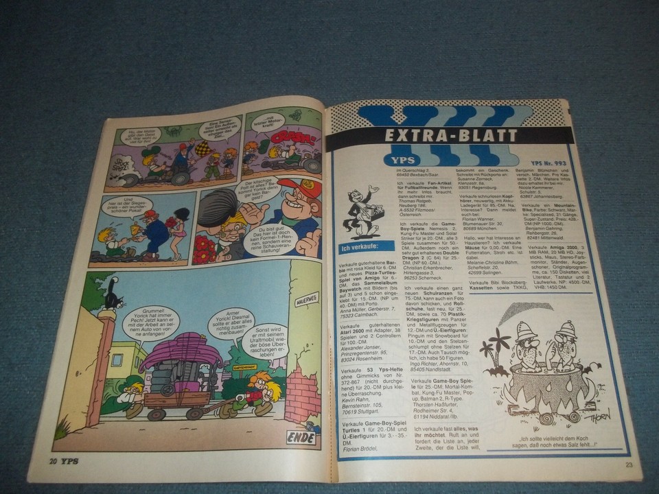 YPS***COMIC***HEFT***BAND***NR.993 | eBay