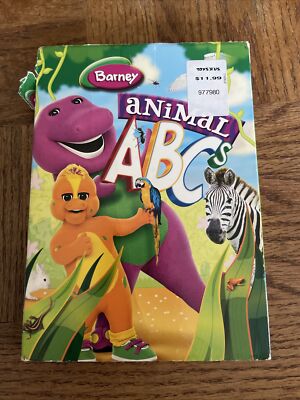 Barney Animal ABCs DVD With Slipcover 45986315809| eBay