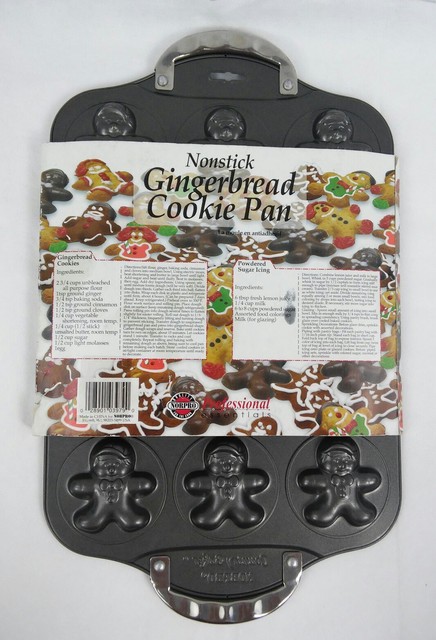 Norpro 12- Piece Nonstick Gingerbread Cookie Pan for sale online | eBay