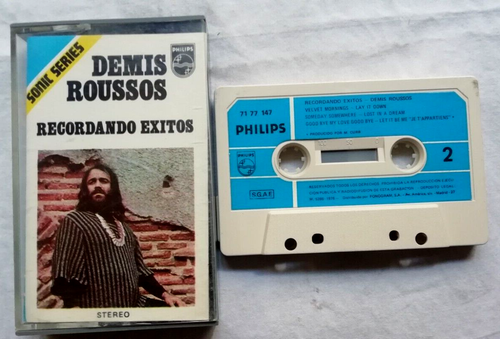 Demis Roussos Cinta Cassette Tape Recordando Exitos Philips 1976 | eBay