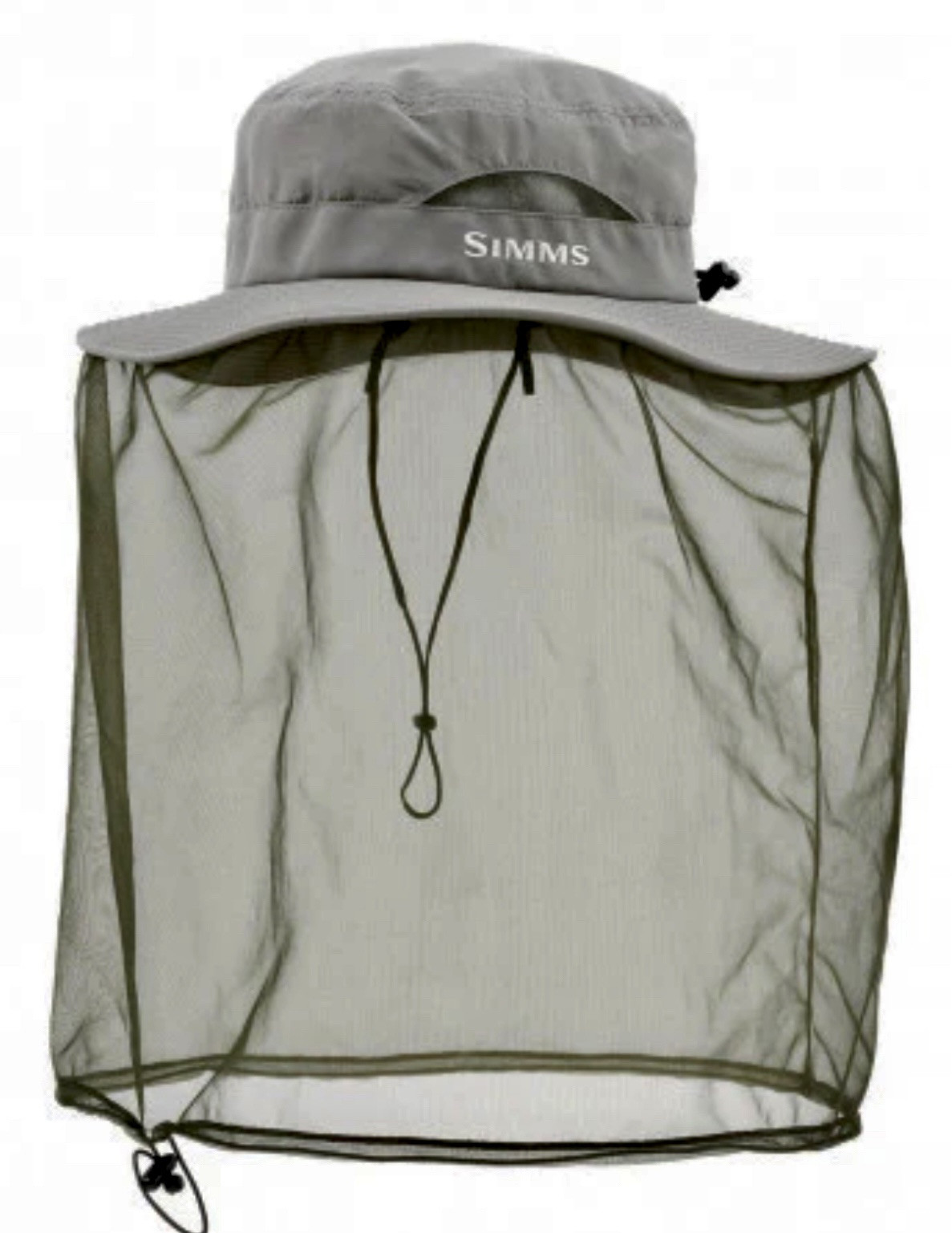 Simms Bugstopper Net Sombrero Gunmetal 50UPF NEW Lightweight Travel Sun ...