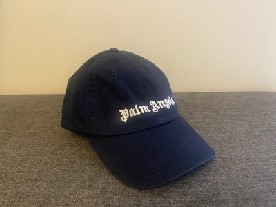 Palm Angels Classic Logo Cap Navy Blue RRP £155 | eBay