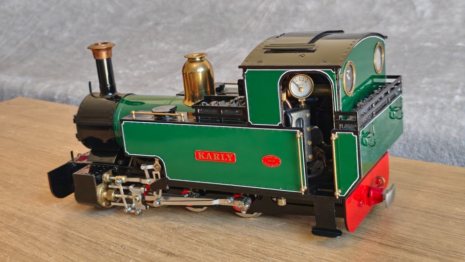 Roundhouse Engineering Silver Lady Live Steam Locomotive 16mm SM32 ...