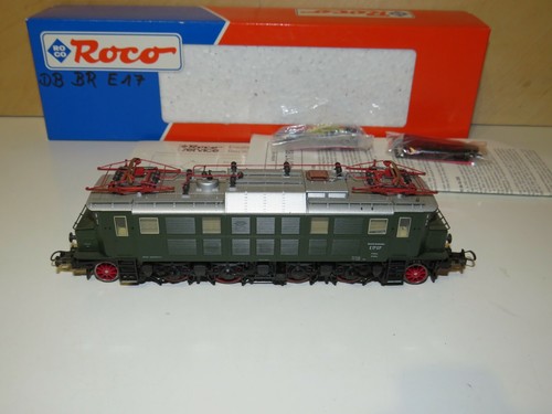 H0 Roco 43717 Elekrolok DB BR E17 07 DSS Neuwertig OVP 9400 | eBay.de