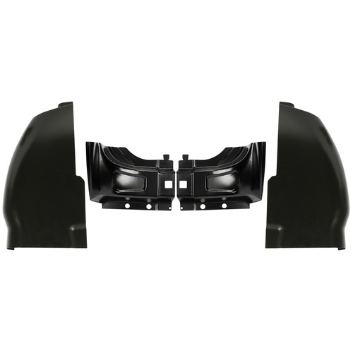 4 X Black Cab Corners w/ ext For 99-17 Ford F250 350 Super Cab Super ...