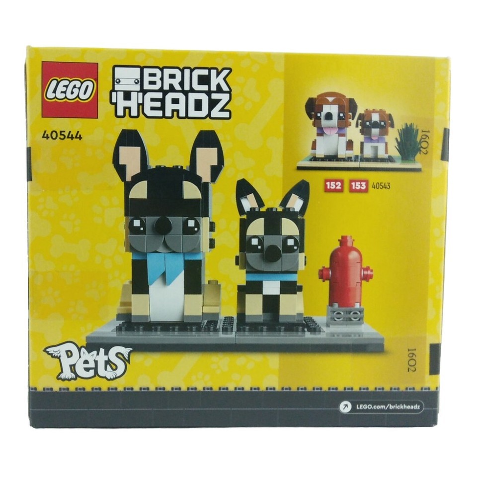 LEGO® BRICKHEADZ™ French Bulldog 237 pcs Set 40544 | eBay