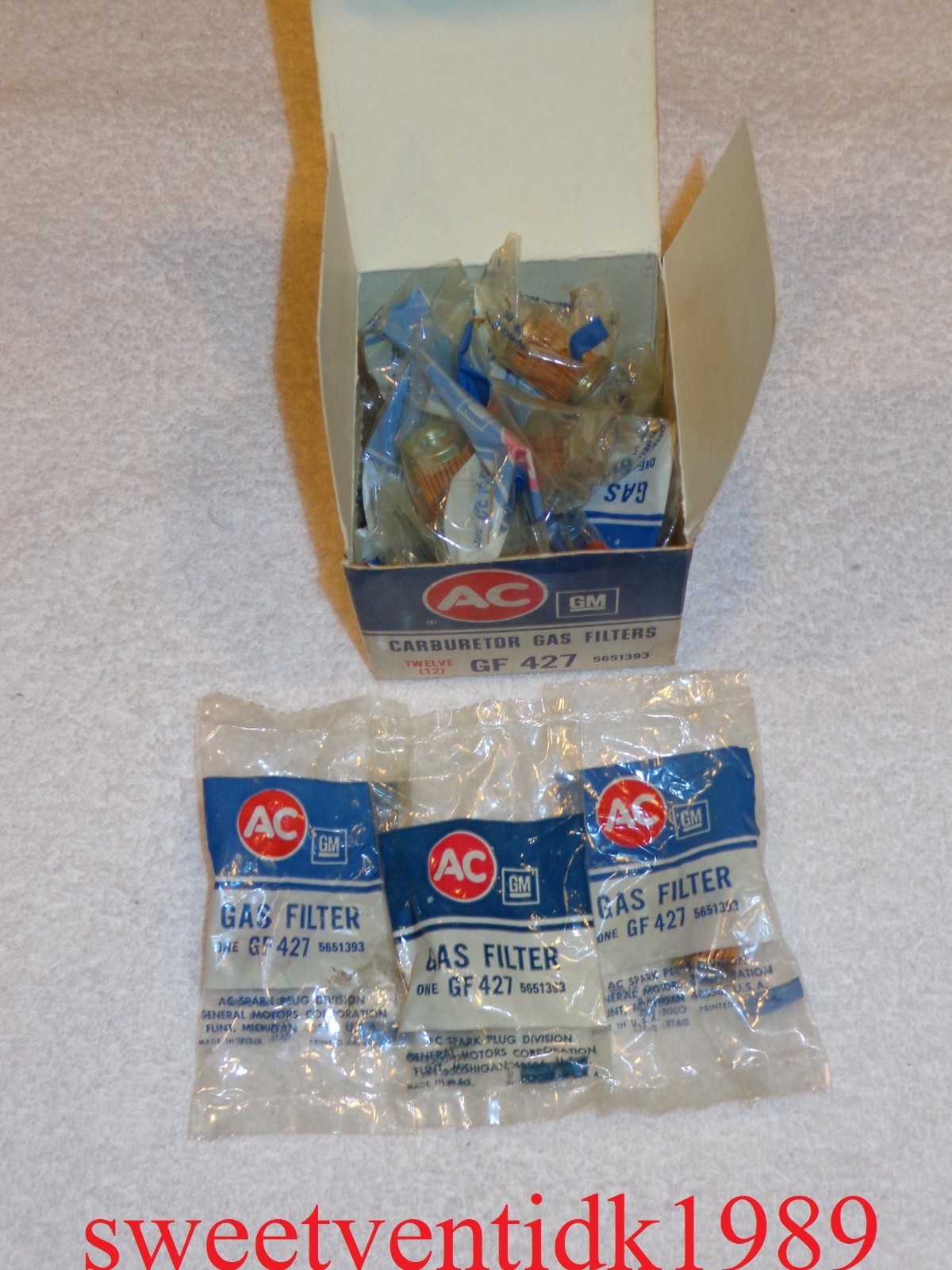 (1)....‘NOS’ AC Gasoline Filter GF-427......GM #5651393......1969-1970 ...