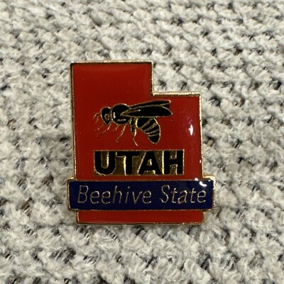 Vintage Utah The Beehive State Lapel Pin | eBay