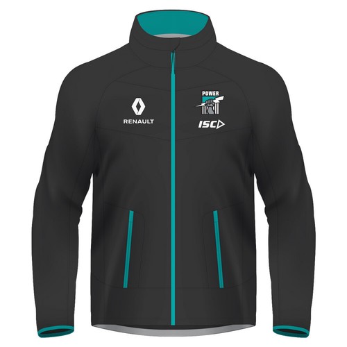 Port Adelaide Power AFL ISC Wet Weather Jacket Mens by Sporting House ...