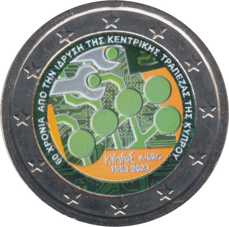 Cyprus 2023 2 € Commemorative Coins Central Bank | eBay UK