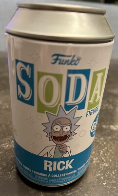 Funko Soda Rick, Common, Still Sealed, Perfect Can | eBay