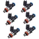 6x Bosch Fuel Injectors OEM 0280158091 For Mazda CX-9 Lincoln MKZ Ford ...