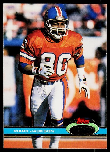 Mark Jackson, 1991 Stadium Club, #76, Denver Broncos, | eBay