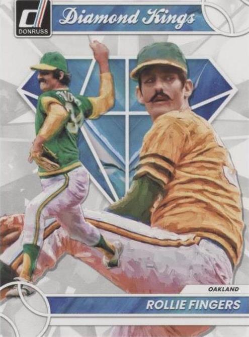 2023 Panini Donruss - Diamond Kings Rollie Fingers #18 for sale online ...