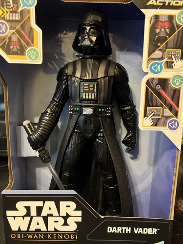 Star Wars Obi Wan Kenobi Galactic Action Darth Vader Interactive Action ...
