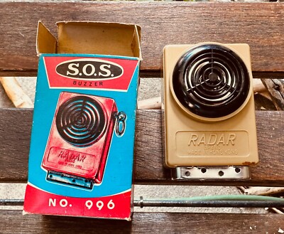 S.O.S. Buzzer Radar No. 996 - Never Used; Sat on a shelf in it's box ...