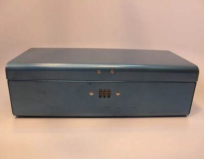 Vintage Bemis & Call Sesamee Policy Box Penn Mutual Blue Lock ...
