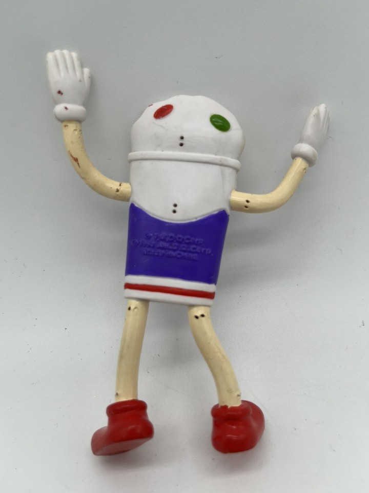 Vintage 3.5" Blizzard Bendy Ice Cram Figure Wind Up Toy 1998 Dairy ...