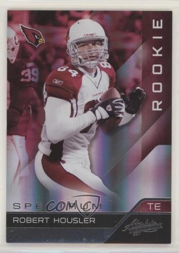 2011 Absolute Memorabilia Spectrum Silver /50 Rob Housler Robert #125 ...
