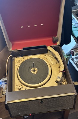Bush SRP.31 Garrard Vintage Turntable Record Player - Powers Up Spares ...