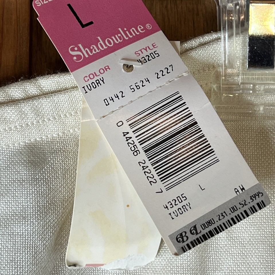 Shadowline L Base Under Layer Long Shorts Ivory Cream NOS USA | eBay