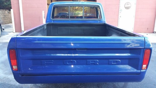 1973-1979 Ford F100/150 Style side Bed Truck Steel Rear Bumper Smooth ...