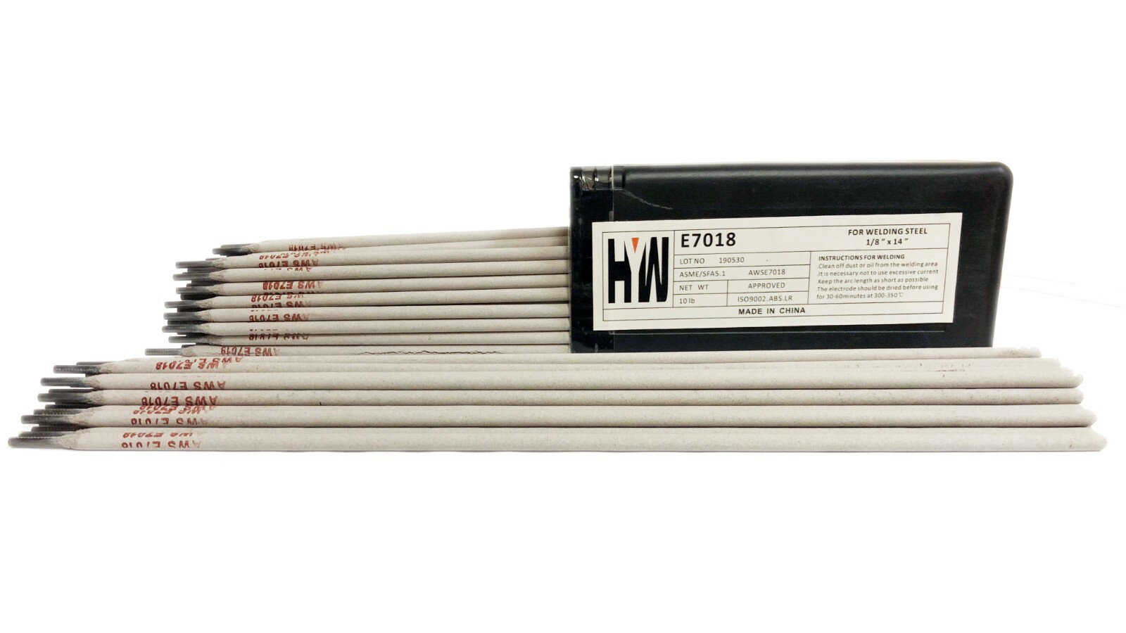 Industrial Welding Rods E7018 1/8" Premium Carbon Steel Arc Welding ...