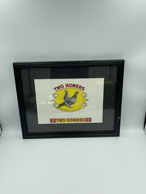 TWO HOMERS-VINTAGE OUTER CIGAR BOX -LABEL Framed | eBay