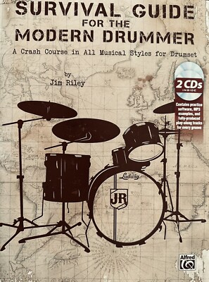 Survival Guide For The Modern Drummer Includes 2 CDS By Jim Riley | eBay