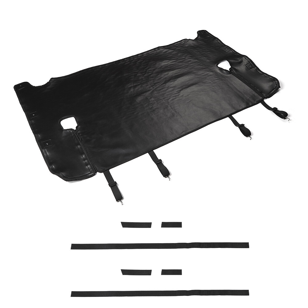 Leather Rear Trunk Soft Top Bikini Isolation Cover For Jeep Wrangler JL ...