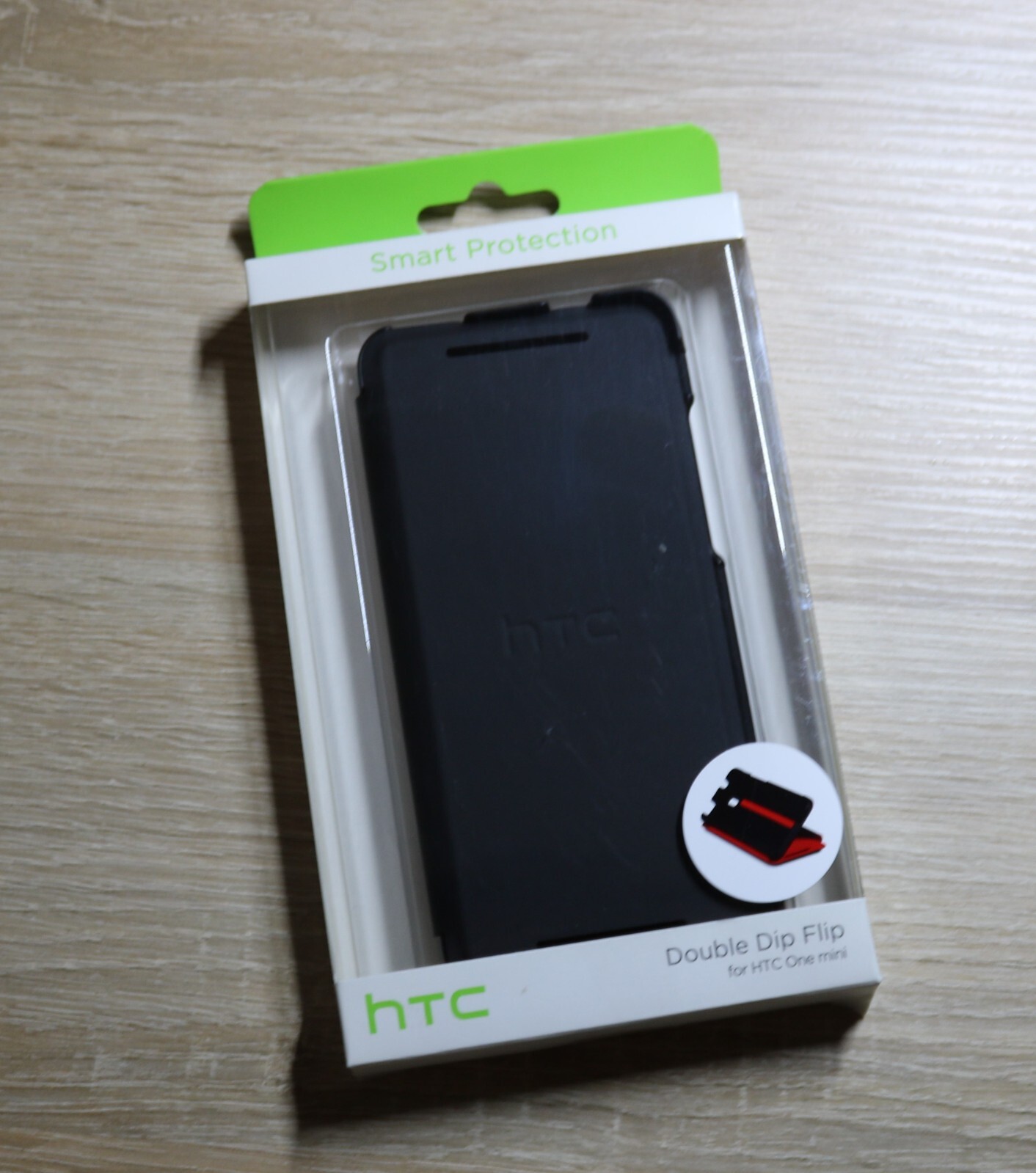 HTC Flip Cover Schutzhülle für HTC HC V851 Double Dip Flip ONE Mini in ...
