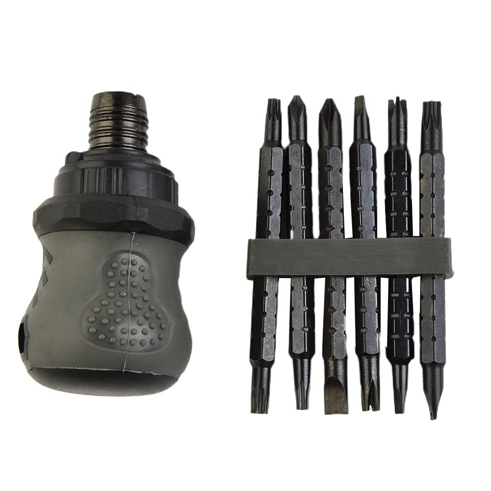Compact and Multi Functional Telescopic Bit Screwdriver with 13 ...