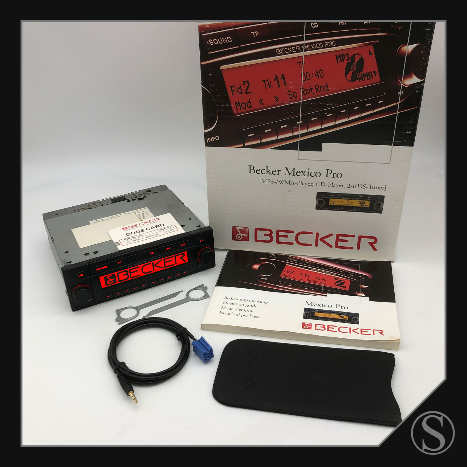 Becker Mexico Pro MP3 BE7932 Radio für Audi 80 A4 100 A6 V8 BMW E30 E36 ...