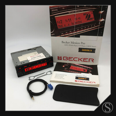 Becker Mexico Pro MP3 BE7932 Radio For Audi 80 A4 100 A6 V8 BMW E30 E36 ...