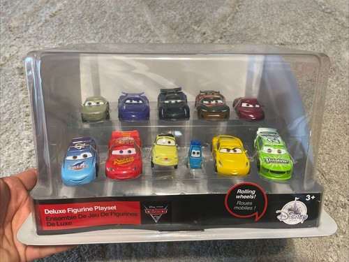 Disney Parks Pixar Cars 3 Deluxe Figurine PlaySet 11 Cars | eBay